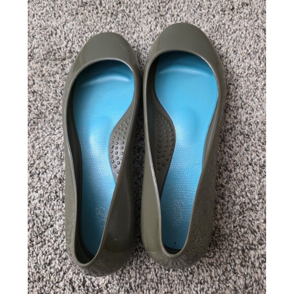Oka-B | Shoes | Okab Okabashi Ballet Flat Size 9 Jelly Shiny Shoe ...